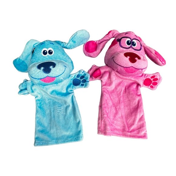 Blues Clues | Toys | Blues Clues Hand Puppets Blue Magenta Plush ...